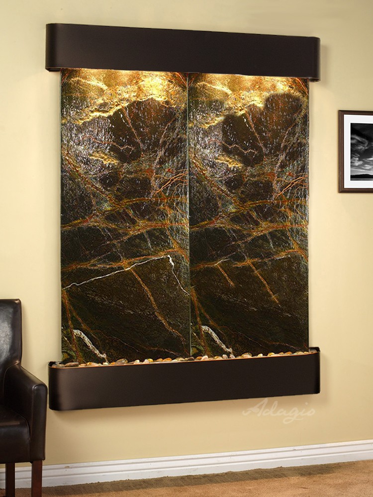 Majestic River Indoor Waterfall | MR | Adagio Water Features