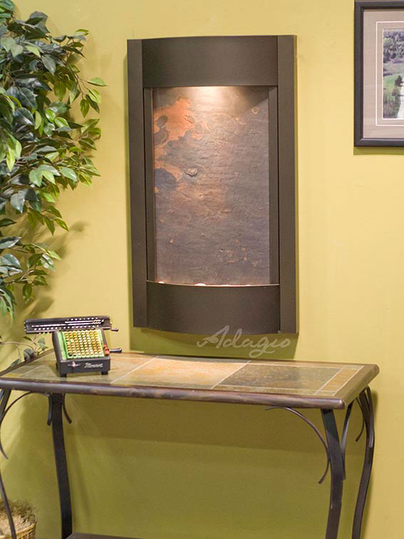 Serene Waters Indoor Waterfall | SWA | Adagio Water Features