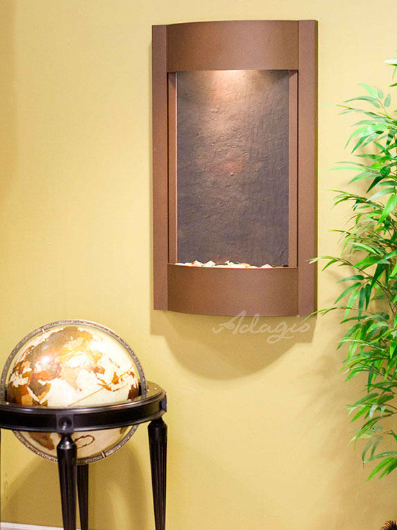 Serene Waters Indoor Waterfall | SWA | Adagio Water Features
