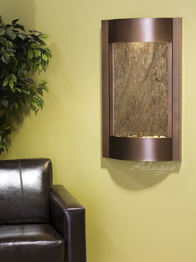 Serene Waters Indoor Waterfall | SWA | Adagio Water Features